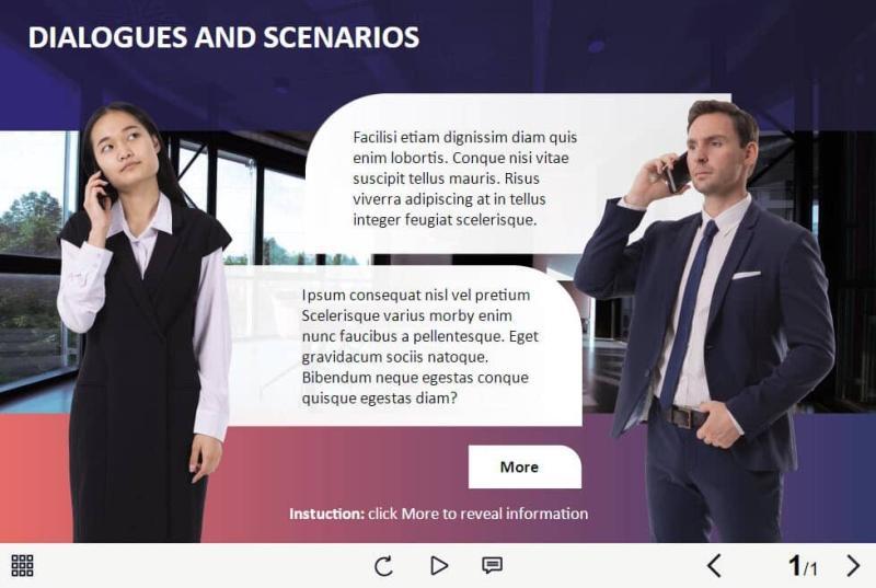 Dialogue — Storyline Template – eLearningchips