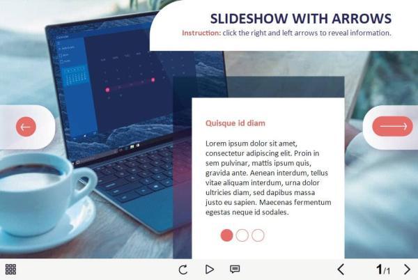 3-Slide Slideshow — Storyline Template – eLearningchips