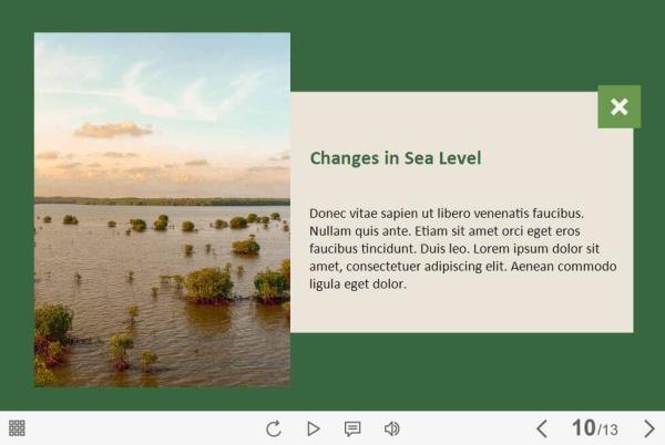 Global Warming Icons — Download Articulate Storyline Template