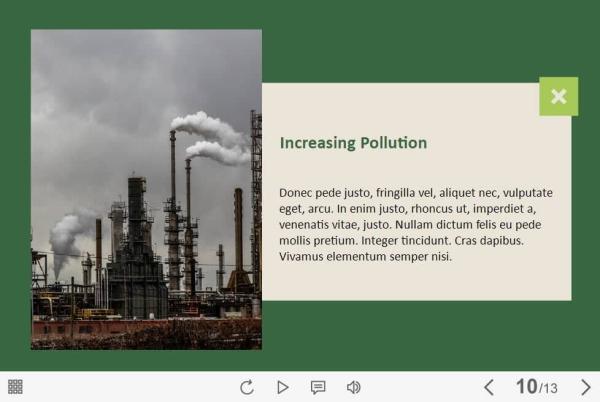 Global Warming Icons — Download Articulate Storyline Template