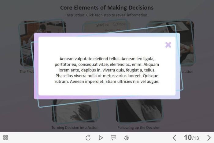 Clickable Cards — Download Articulate Storyline Template