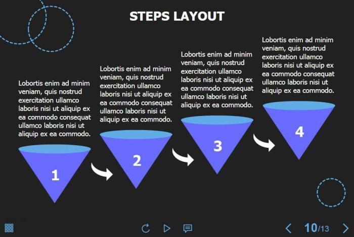 Interactive Steps — Download Trivantis Lectora Template