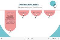 Drop-down Labels — Download Trivantis Lectora Template
