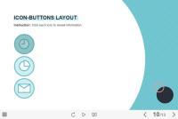 Clickable Icons — Download Trivantis Lectora Template