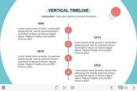 Vertical Timeline — Lectora Template – eLearningchips