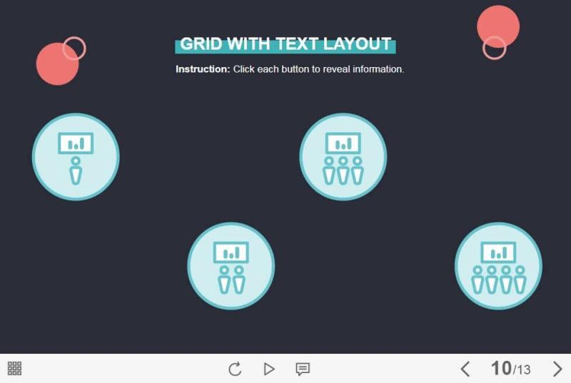 Drop-down Labels — Download Trivantis Lectora Template