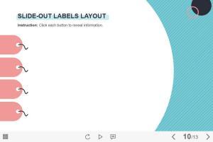 Slide-out Labels — Download Trivantis Lectora Template