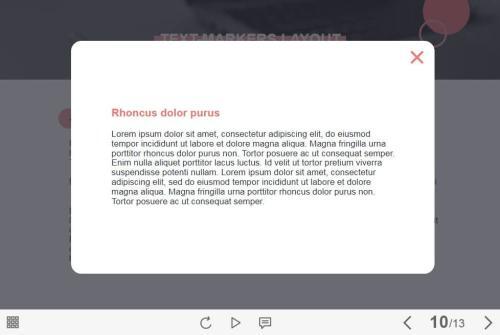 Text Markers — Download Trivantis Lectora Template