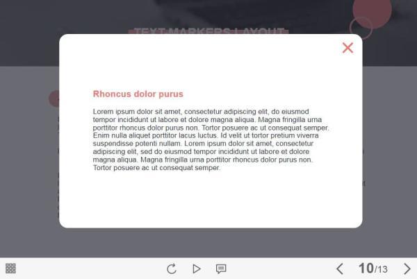 Text Markers — Download Trivantis Lectora Template