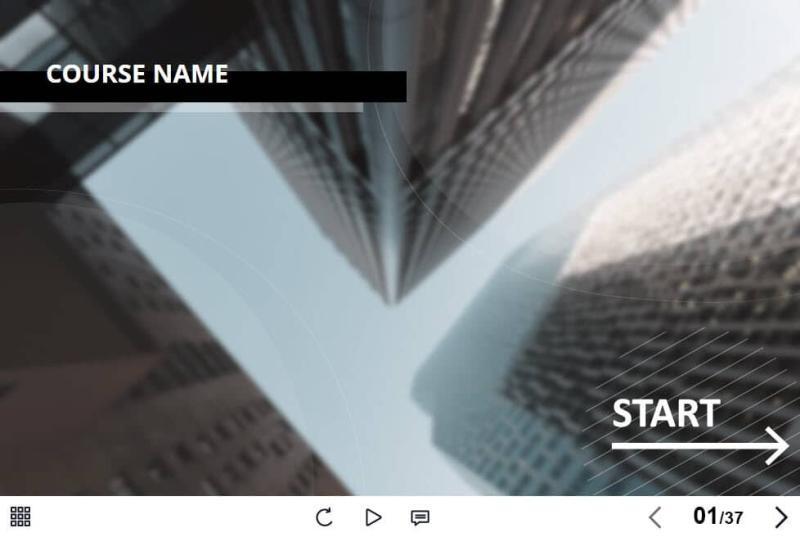 Square Flip Cards — Download Trivantis Lectora Template