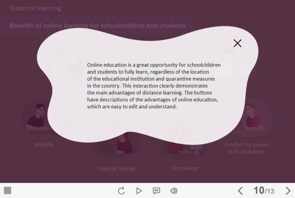 Online Learning Benefits — Download Articulate Storyline Template