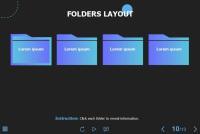 Folder Buttons — Download Adobe Captivate Template