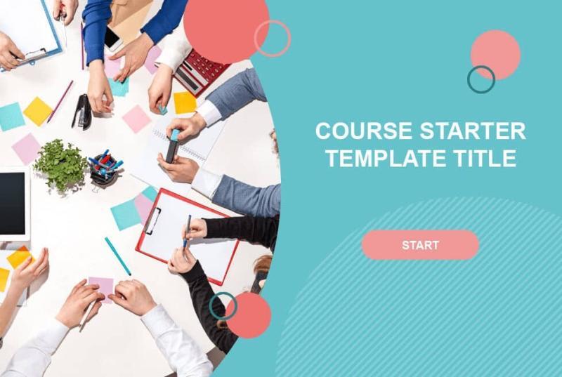 General Enterprise Course Starter — Adobe Captivate Template