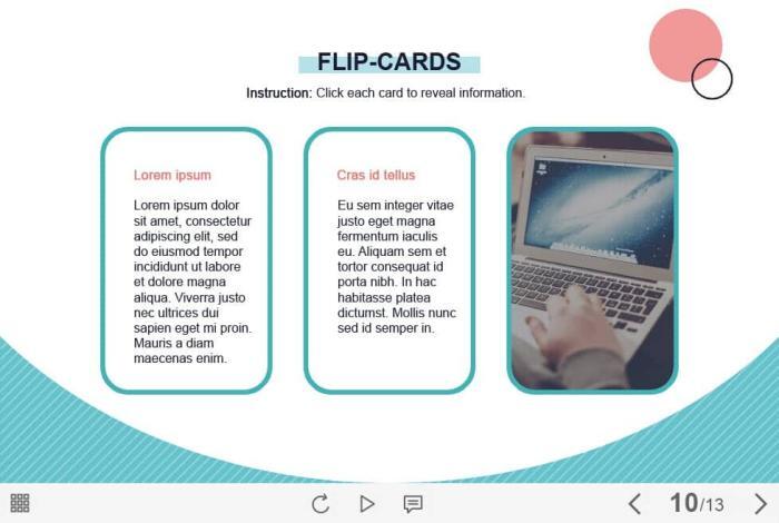 Flip Cards — Download Adobe Captivate Template