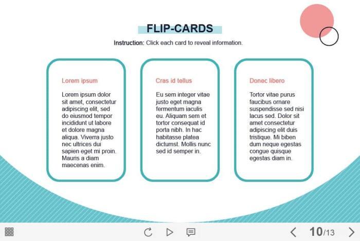 Flip Cards — Download Adobe Captivate Template