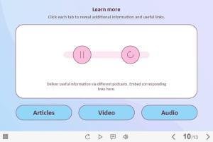 Three Horizontal Tabs — Storyline Template – eLearningchips