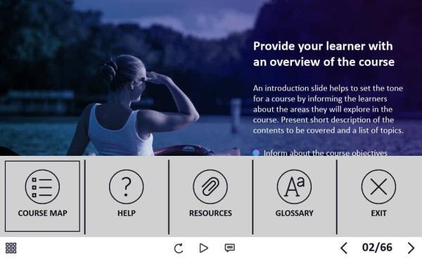 Healthy Lifestyle Course Starter — Adobe Captivate Template