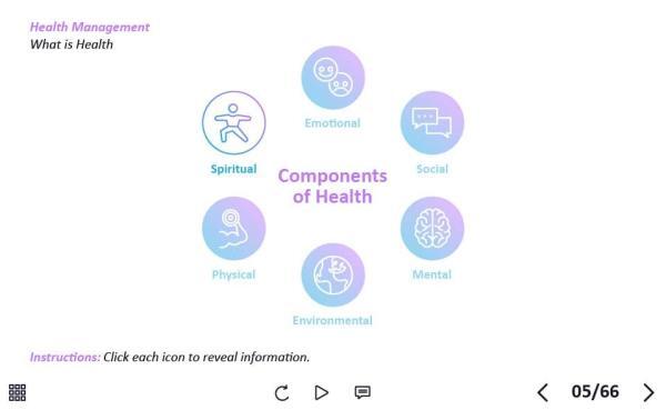 Healthy Lifestyle Course Starter — Adobe Captivate Template