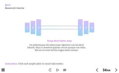 Healthy Lifestyle — Download Trivantis Lectora Templates