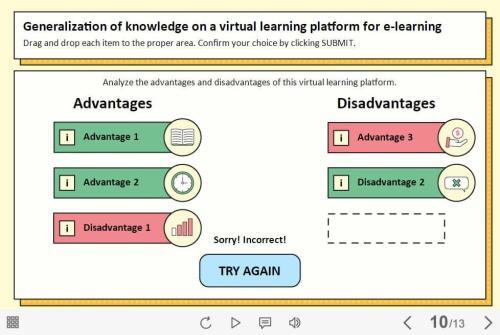Sorting Quiz — Download Articulate Storyline Template