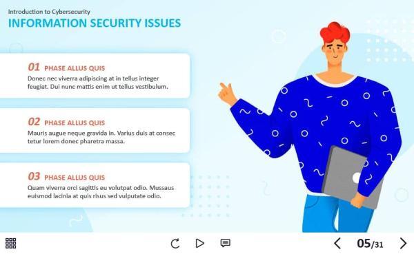 Cybersecurity Course — Download Adobe Captivate Templates