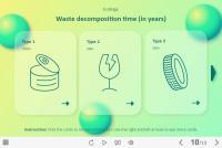 Waste Decomposition Time — Download Articulate Storyline Template