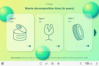 Waste Decomposition Time — Download Articulate Storyline Template