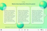 Waste Decomposition Time — Download Articulate Storyline Template