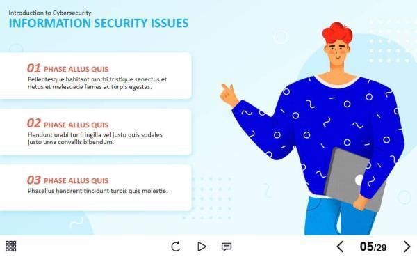 Cybersecurity — Download Trivantis Lectora Templates