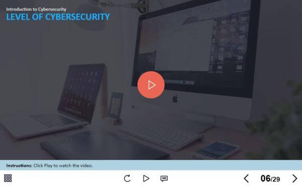 Cybersecurity — Download Trivantis Lectora Templates