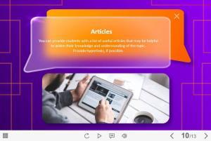 Three Clickable Icons — Download Articulate Storyline Template
