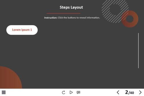 Process Stages — Download Adobe Captivate Template