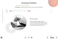 Horizontal Timeline — Download Adobe Captivate Template