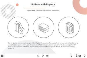 Large Clickable Icons — Download Adobe Captivate Template