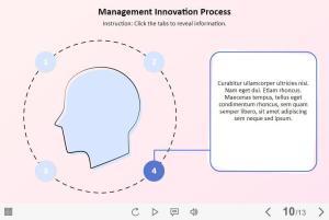 Management Innovation Process — Download Lectora Template