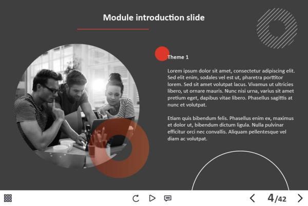 Corporate Training Course Starter — Adobe Captivate Template