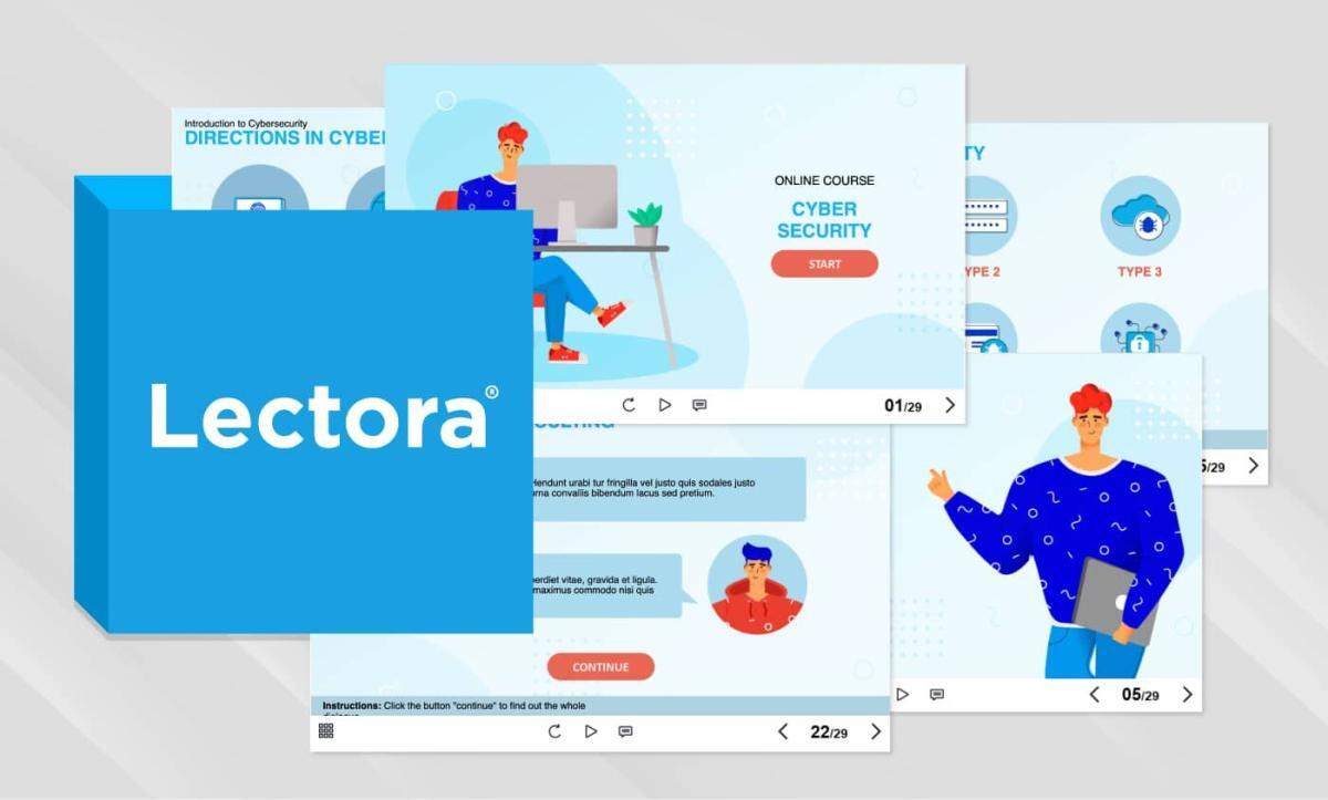 July 26, 2023 Library Update: Cybersecurity Course Starter Template for Trivantis Lectora ...