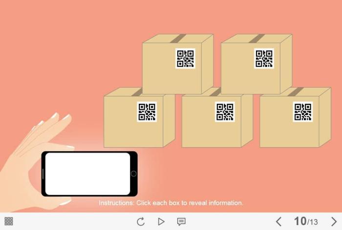 Clickable QR Codes — Download Trivantis Lectora Template