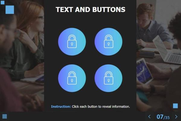 Dark Theme Business — Download iSpring / PowerPoint Templates