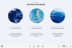 Three Buttons — Storyline 360 Template